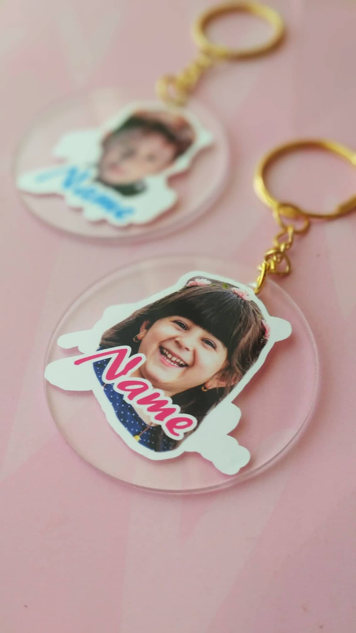 Personalized Photo Face Keychain - Stickerina