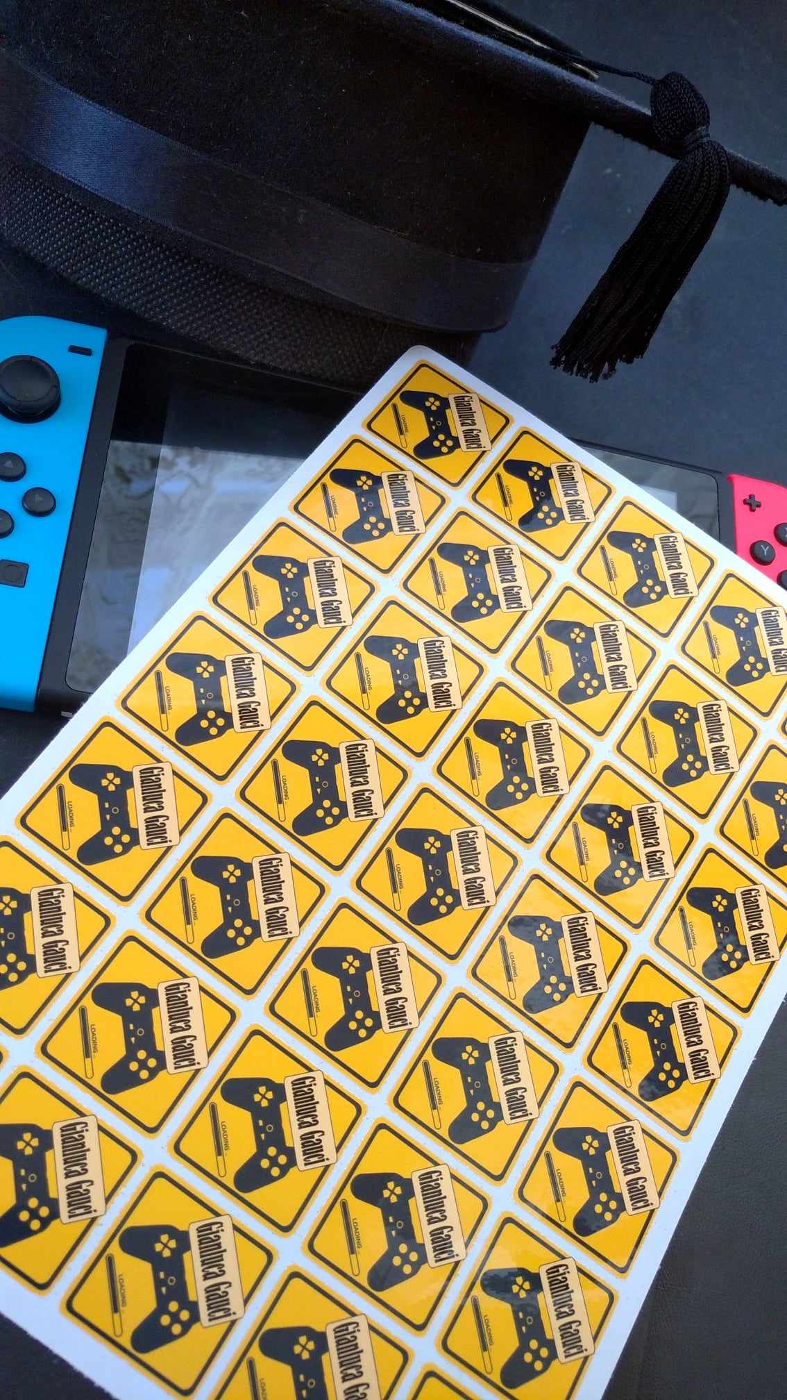 Gamer Name Labels - Stickerina