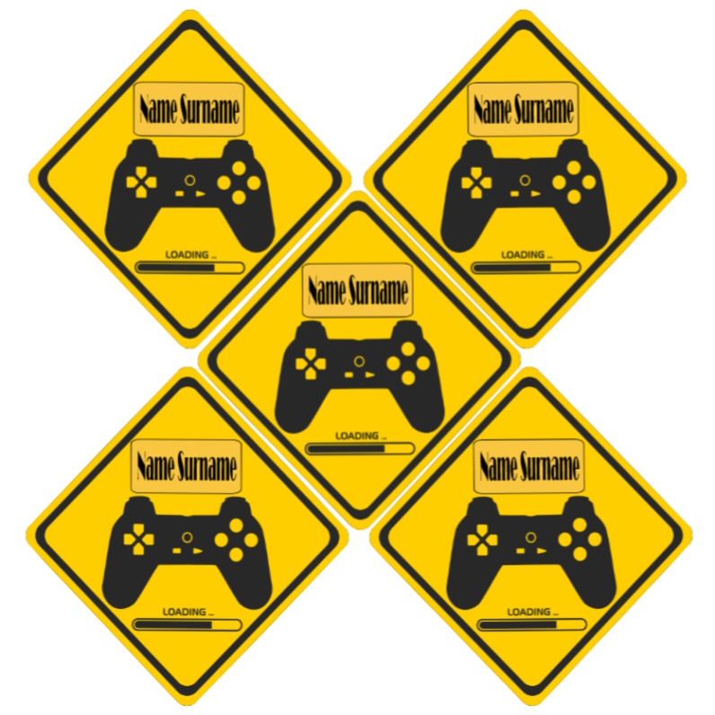 Gamer Name Labels Stickerina Gamer Name Labels Stickerina